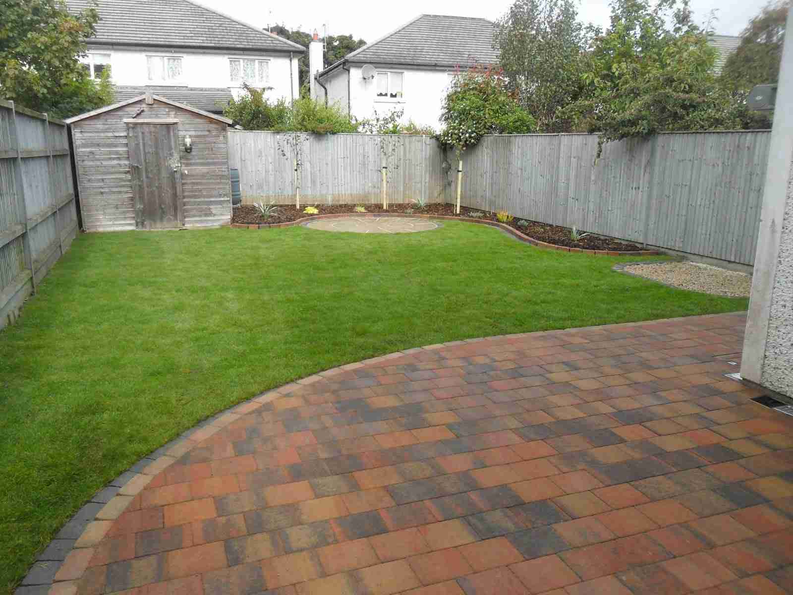 Circular Patio,Raised Patio Garden Design, Roschoill ,Drogheda co.Louth ...
