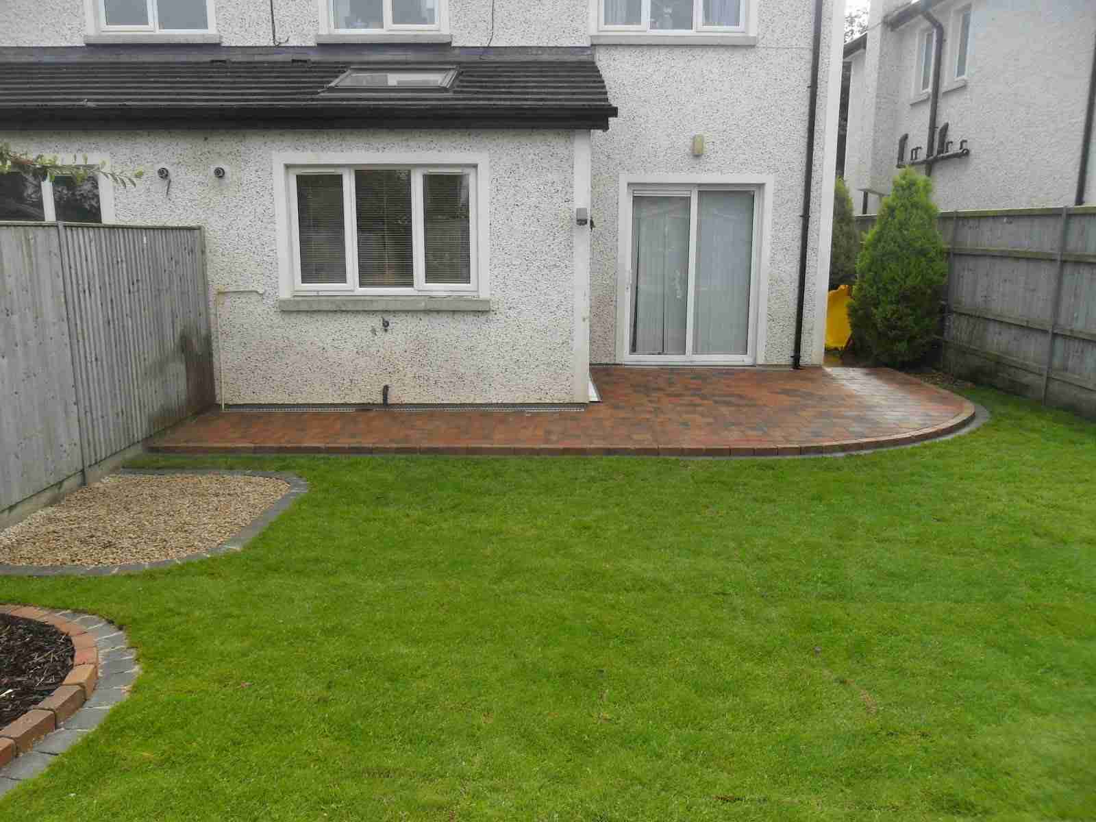 Circular Patio,Raised Patio Garden Design, Roschoill ,Drogheda co.Louth ...